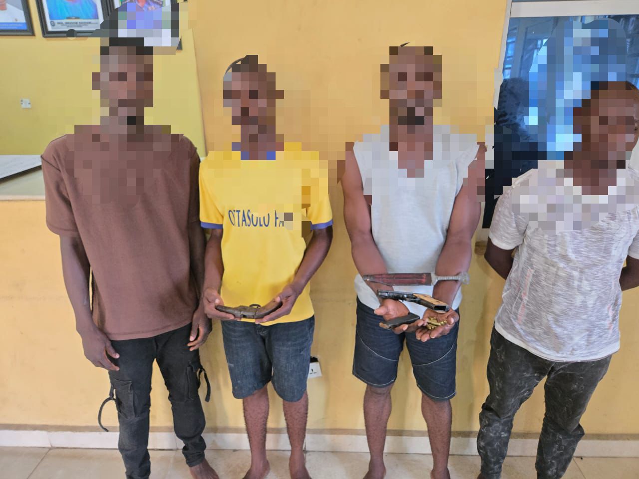 Lagos Police Arrest Four Suspected Cultists, Recover Firearms in Egbeda ...